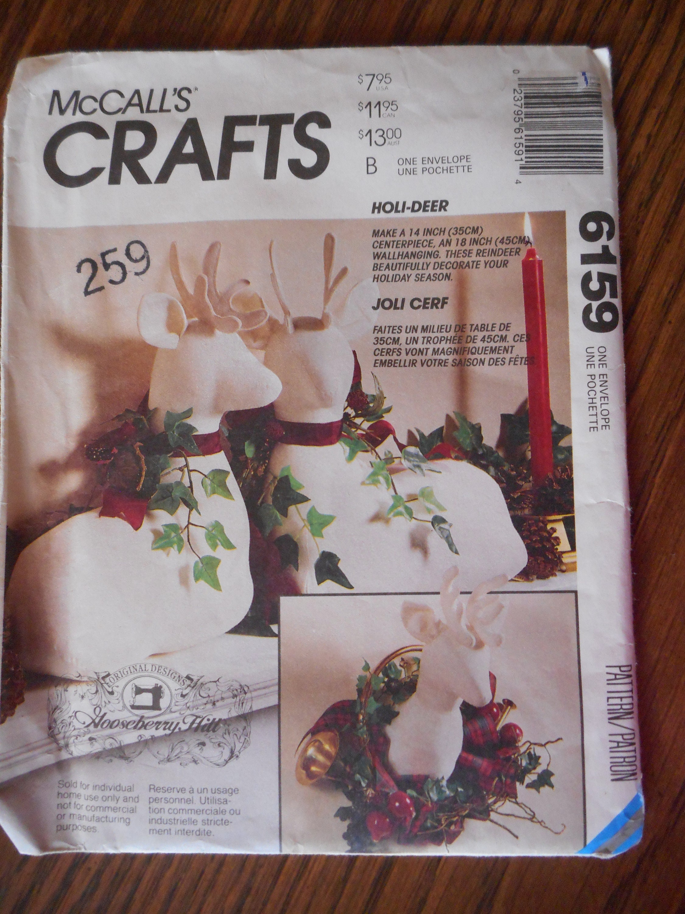 Christmas and Thanksgiving Crafts Sewing Patterns.Home & Table | Etsy