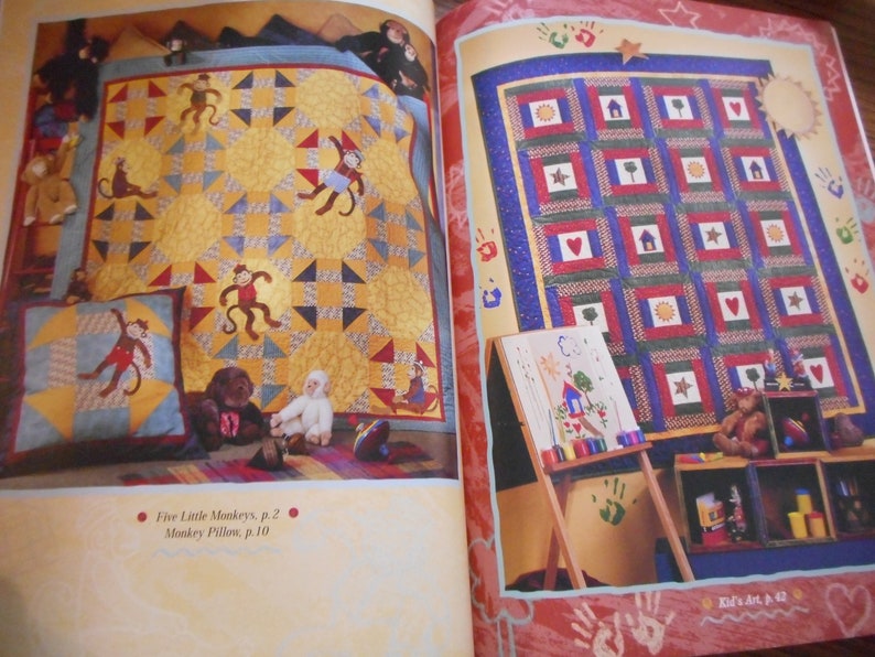 Debbie Mumm Project Kids Quilt Book Like New 14 Kid Themed | Etsy