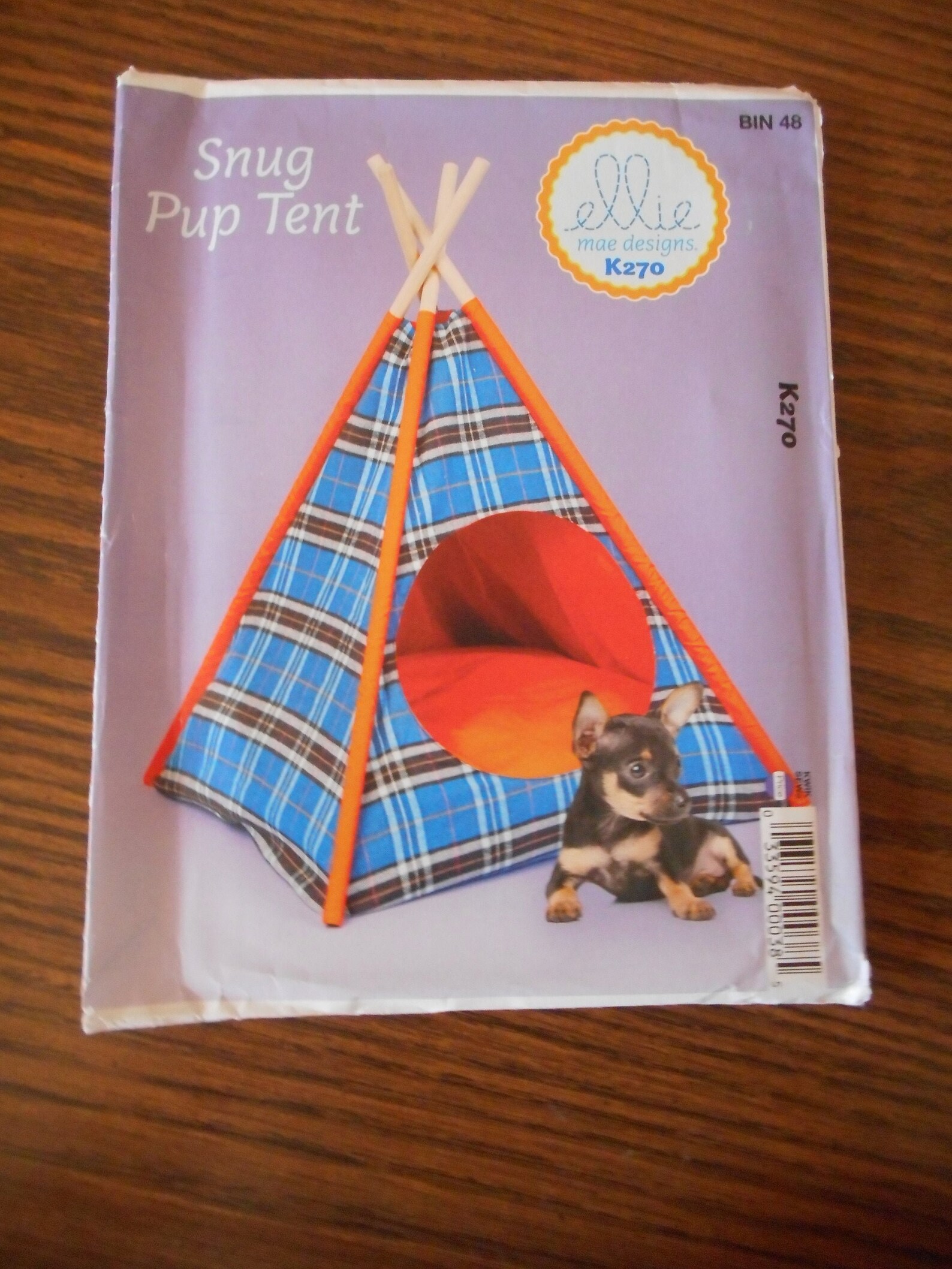 Snug Pup Tent Dog Bed Like New Sewing Pattern. Please Read | Etsy