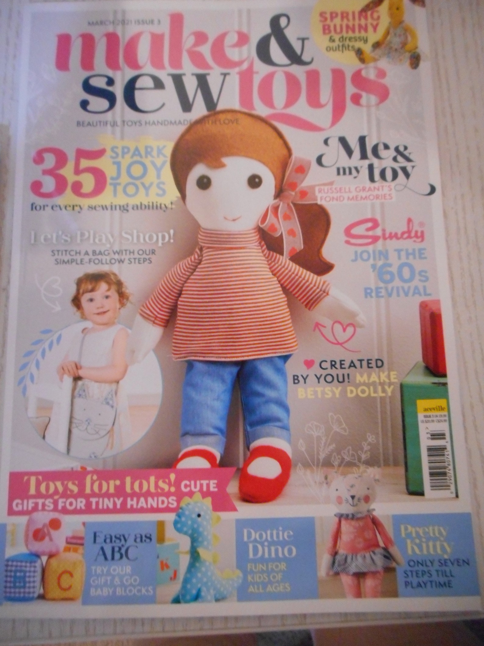Make and Sew Toys Magazine With Patterns. Loaded With Trendy | Etsy