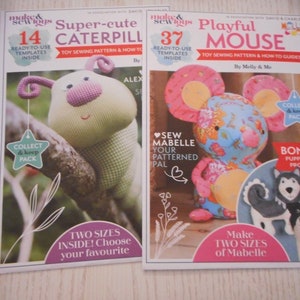 Make and Sew Toys Magazine With Patterns. Loaded With Trendy, Whimsical ...