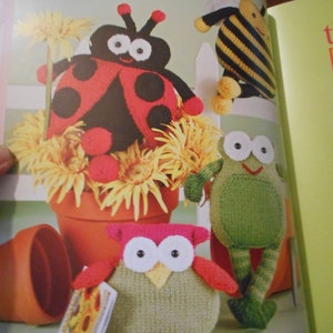 Little Knitted Creatures, 26 Amigurumi Designs by Amy Gaines. Like New ...