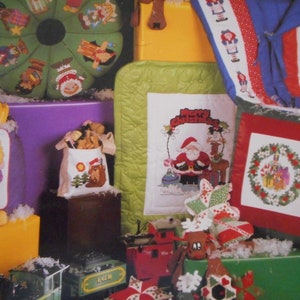 Mistletoe Express- Soft Cover Christmas Cross Stitch and Quilting ...