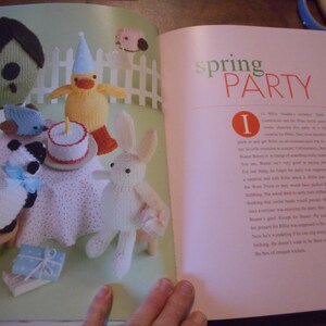 Little Knitted Creatures, 26 Amigurumi Designs by Amy Gaines. Like New ...