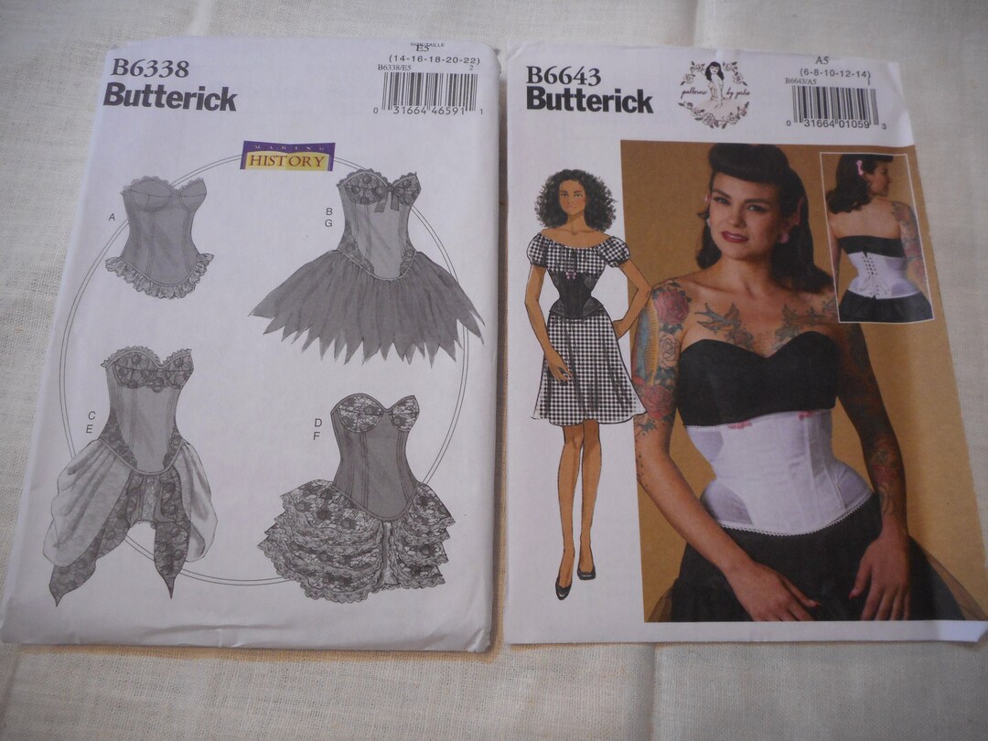 Corsets for Historical and Gertie Sewing Patterns. Your Choice of Like ...