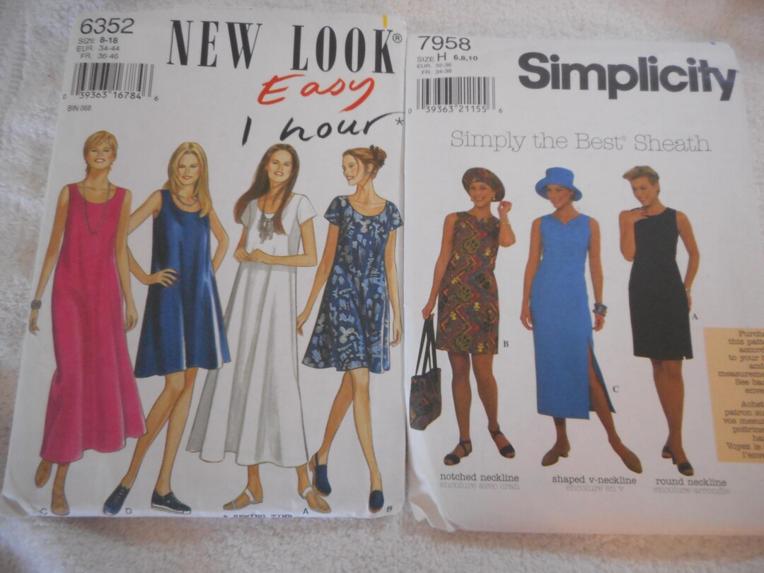 Women's on Trend Shift Dresses, Maxi Dresses. Various Necklines. Your ...