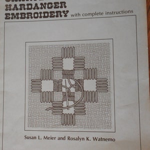 Hardanger Charted Embroidery Instruction and Pattern Books. Your Choice ...
