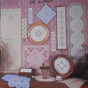 Hardanger Charted Embroidery Pattern Books. Your Choice, on Linen ...