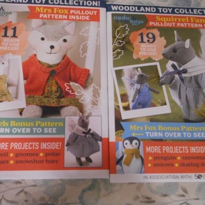 Make and Sew Toys Magazine With Patterns. Loaded With Trendy, Whimsical ...