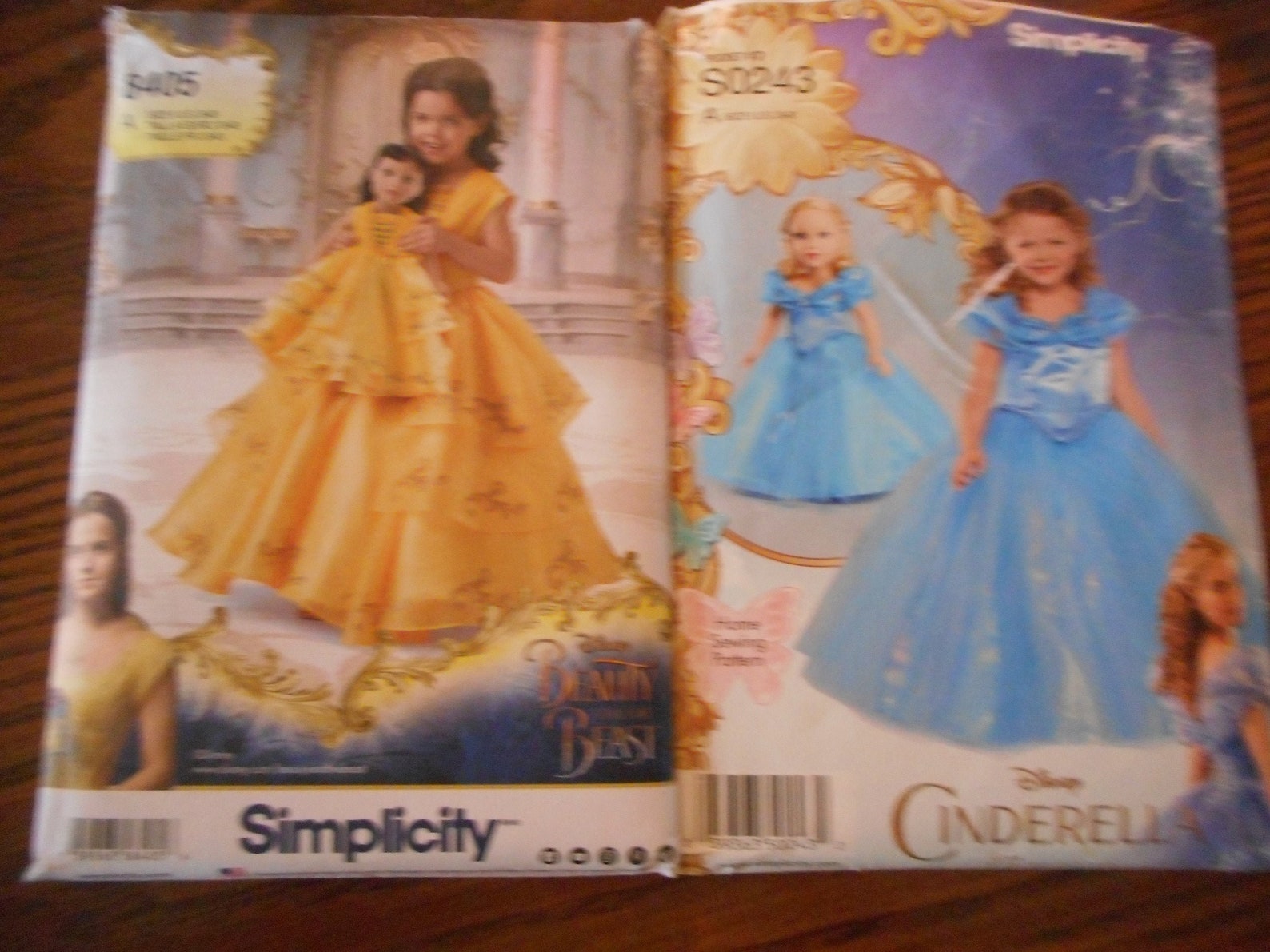 Disney Princess Costumes for Girls and 18 Inch Dolls Like | Etsy