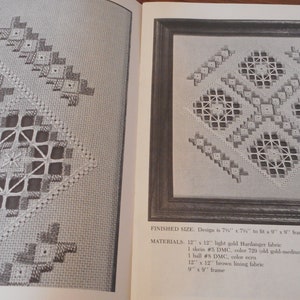 Hardanger Charted Embroidery Instruction and Pattern Books. Your Choice ...