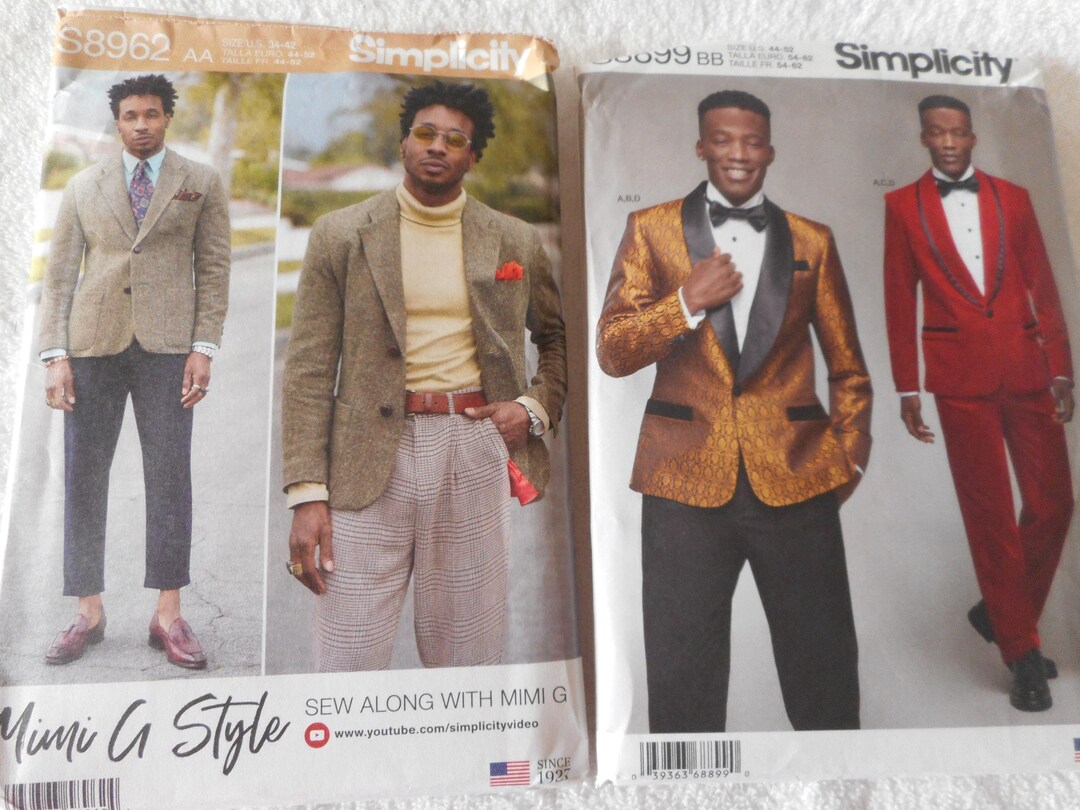 Menswear, Blazer, Tux Jacket and Pants. Your Choice of Like New Sewing ...