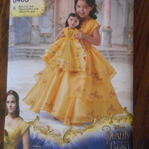 Disney Princess Costumes for Girls and 18 Inch Dolls Like American Girl ...