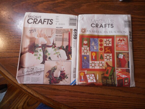 Christmas and Thanksgiving Crafts Sewing Patterns.Home & Table | Etsy