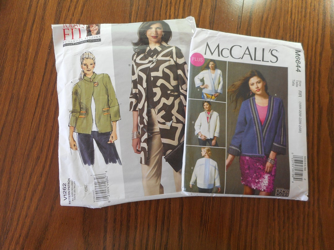 Women's Stylish, Light Jackets for Fall or Spring - Plus Sizes 20W-24W ...