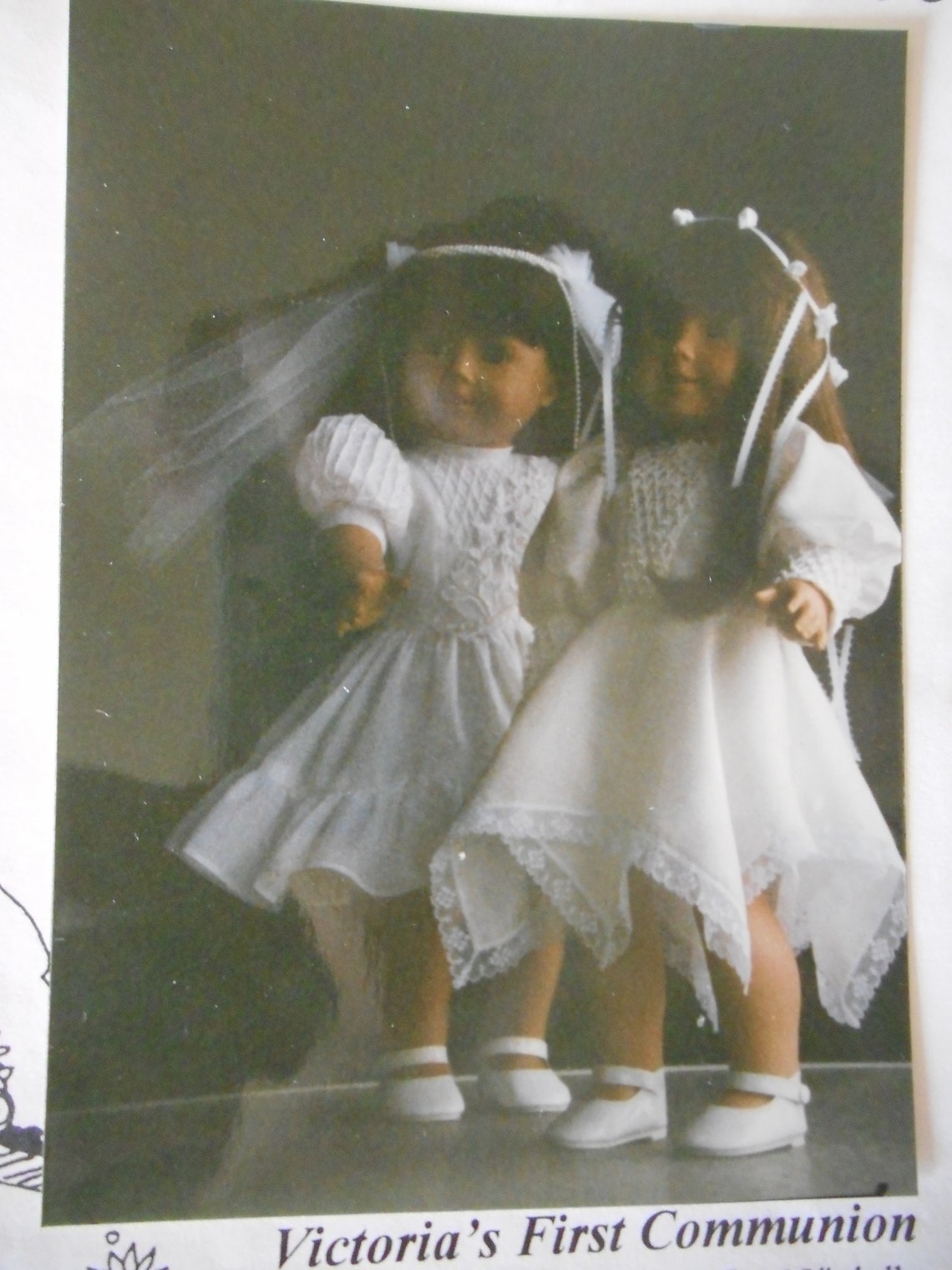 Victoria's First Communion Dress. Sewing Pattern for 18 - Etsy