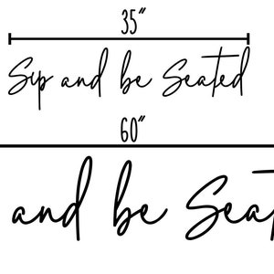 Birch Wood 'sip and Be Seated' Wedding Seating Chart Sign - Etsy