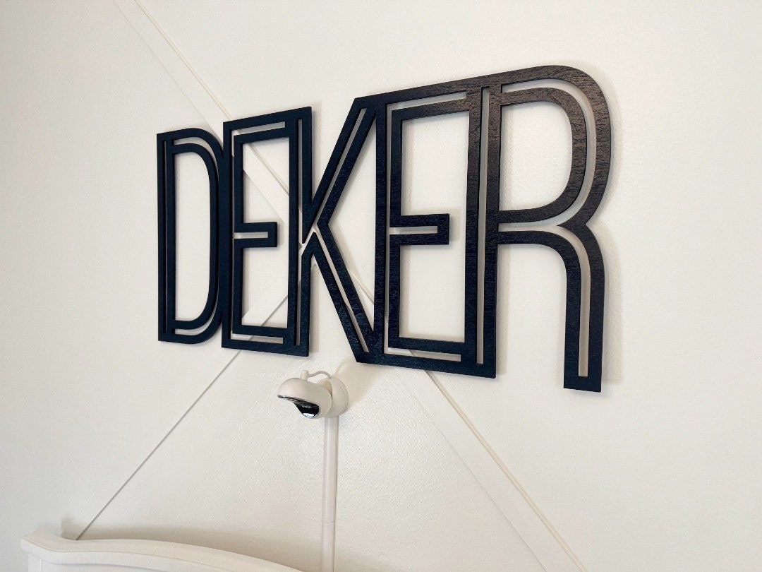 NAME Sign Custom Wood Name Sign Boys Room Name Sign Wooden Sign for ...