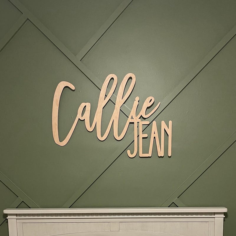 Baby Circular Sign - Etsy