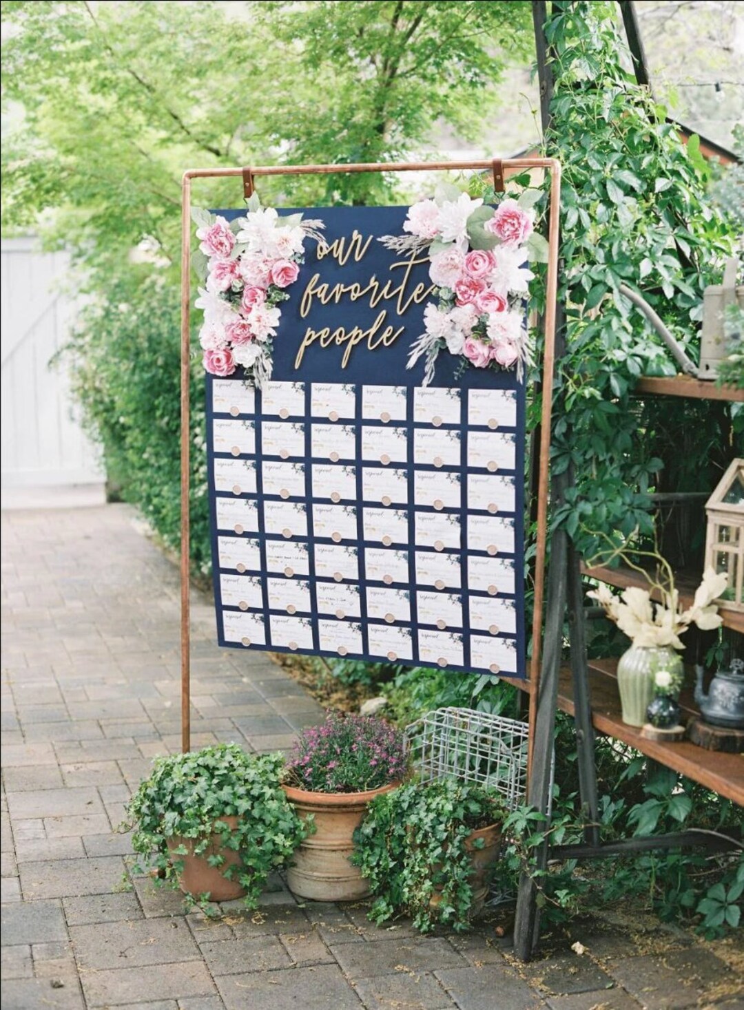 Our Favorite People Laser Cut Wedding Sign - Etsy