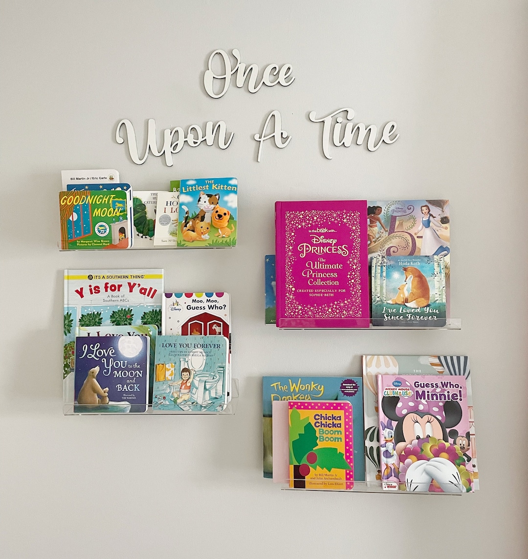 Letrero de madera Érase una vez / Cuento de hadas Letrero de - Etsy México