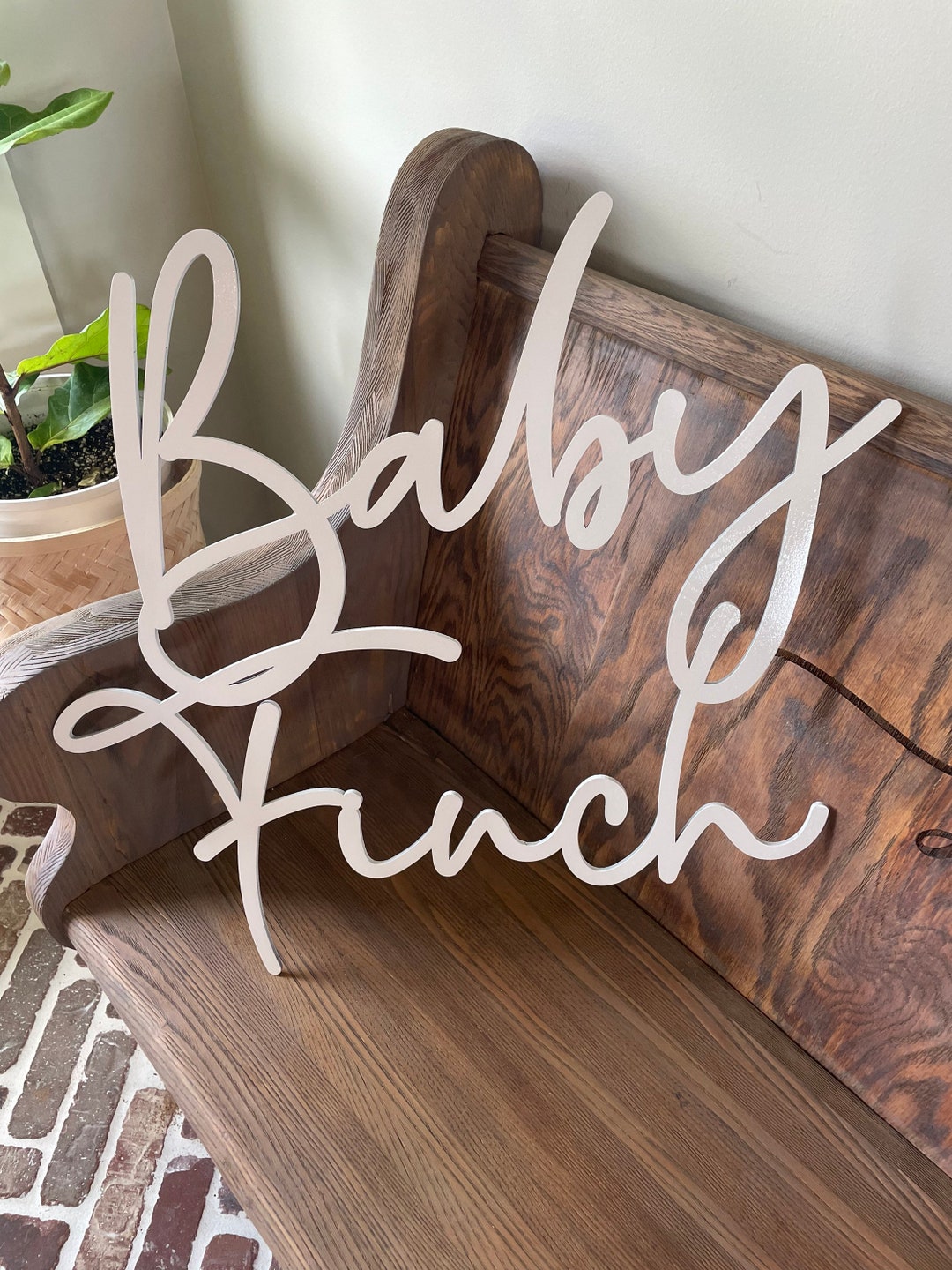 Baby Sign Gender Reveal Sign Pregnancy Announcement Sign - Etsy