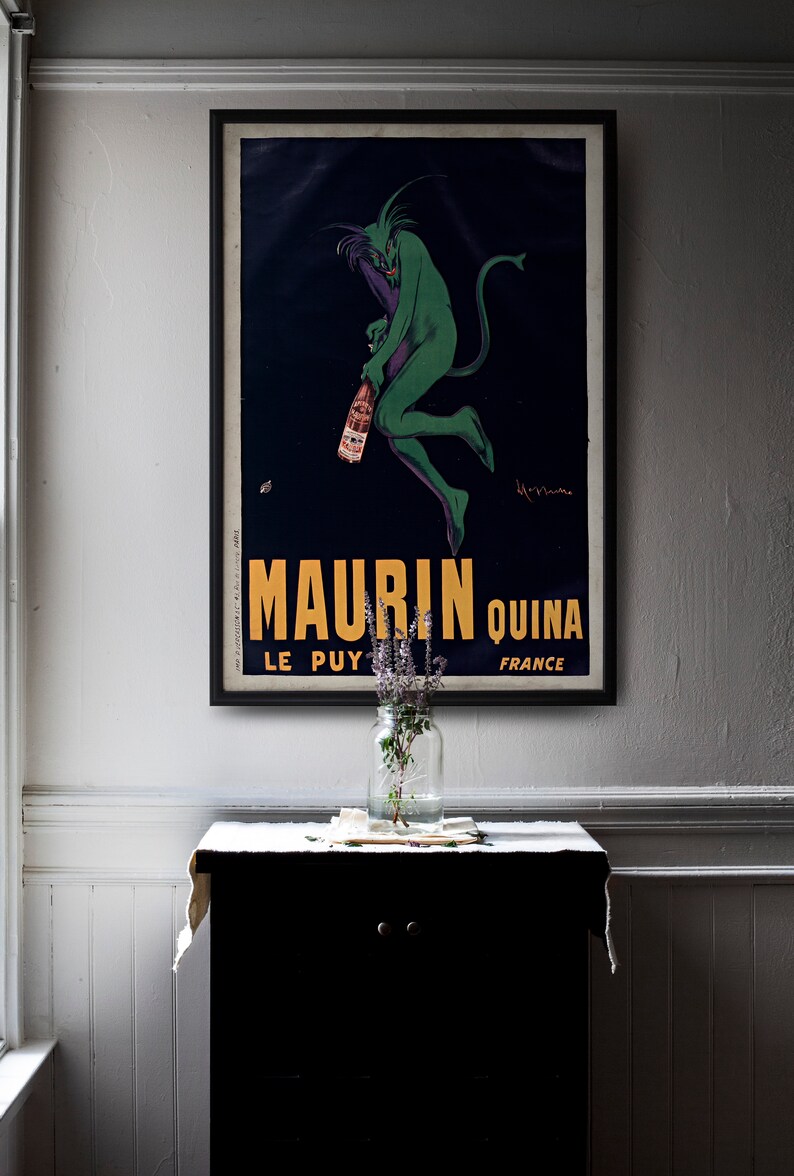 Maurin Quina Le Puy Vintage Poster Art Wall Art Home - Etsy