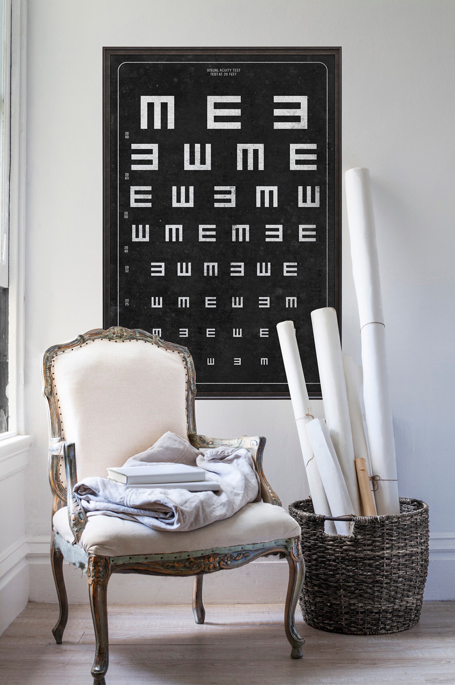 Vision Chart Tumbling e Vision Chart 20th - Etsy