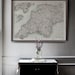 Devon and Cornwall Map, Vintage Map of Devon and Cornwall, Vintage Wall ...