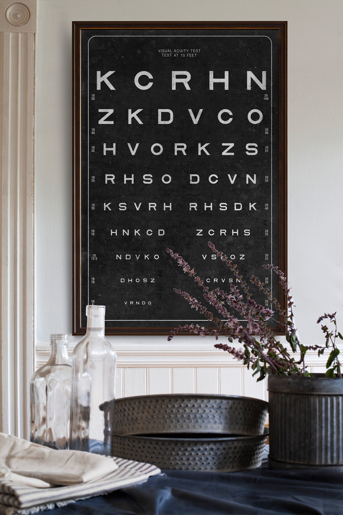 Vision Chart Tumbling e Vision Chart 20th - Etsy