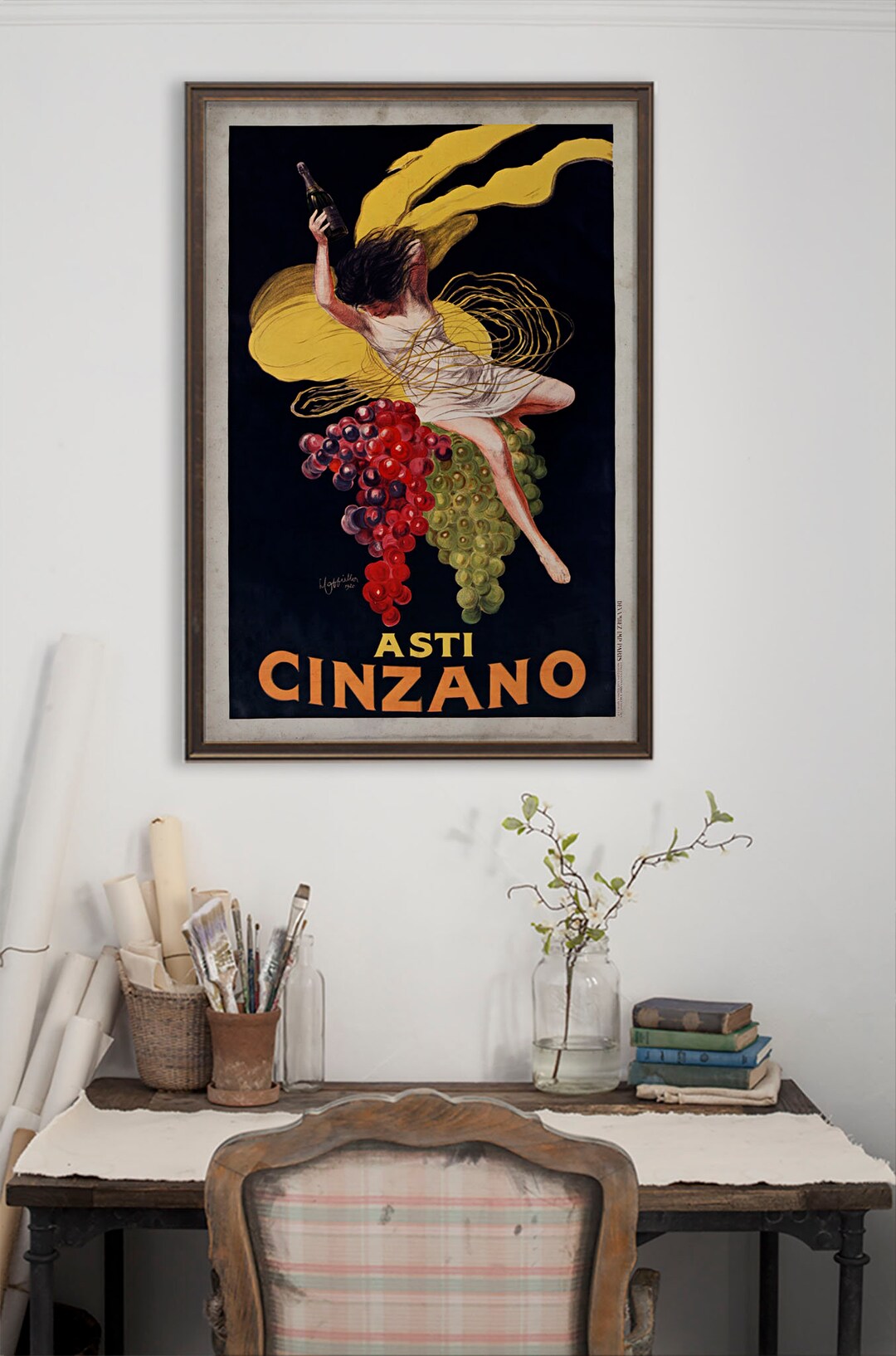 Asti Cinzano, Vintage Poster Art, Wall Art, Vintage Wall Art, Vintage ...
