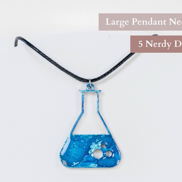 Science Necklace - Etsy