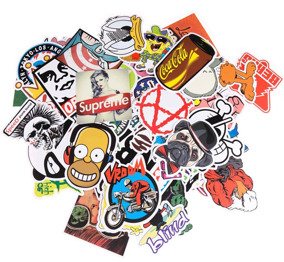 Sticker Pack Awesome Assortment Of Random Stickers For Car | Etsy