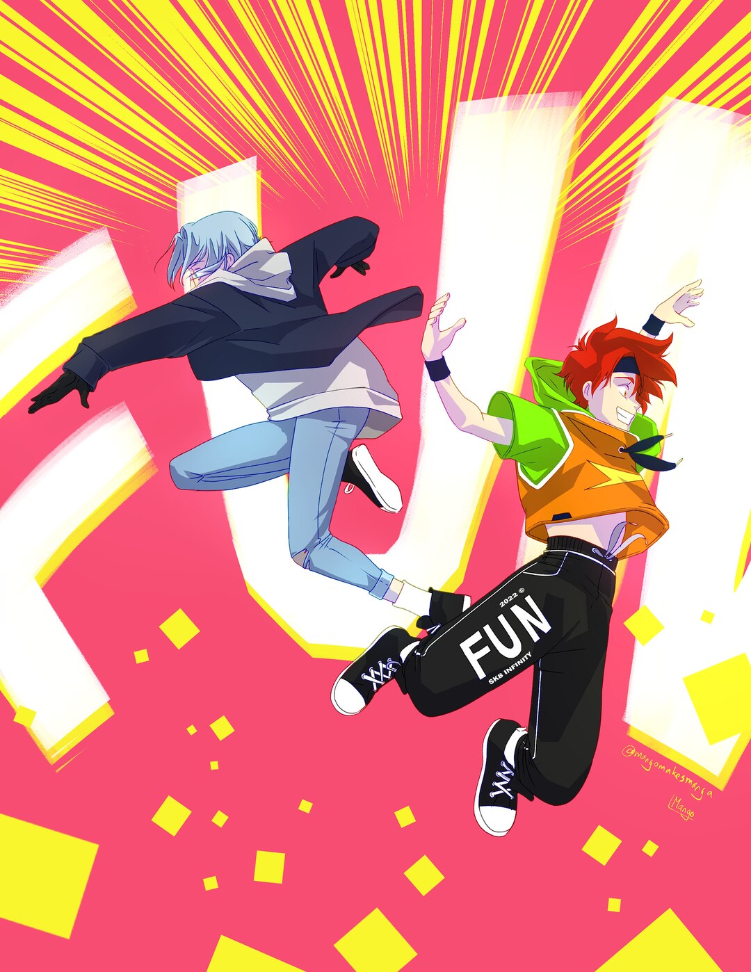 Infinite Fun Reki Langa Art Print - Etsy