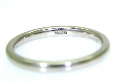 Classic Wedding Band 950 Palladium Ring size U 10 1/4 | Etsy