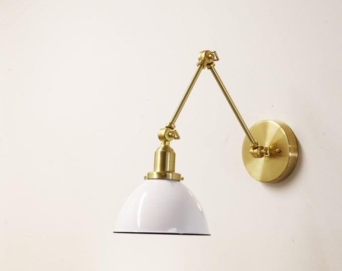 Articulating Wall Sconce-swivel Arm Wall Sconce Adjustable - Etsy