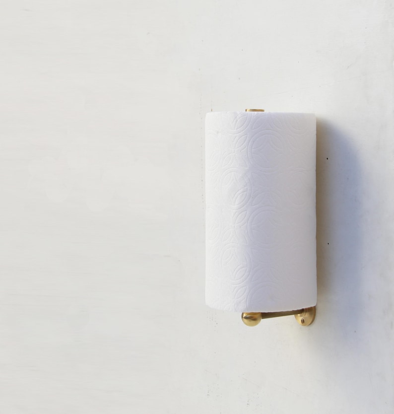 Brass Paper Towel Holder, No.1310 - Etsy