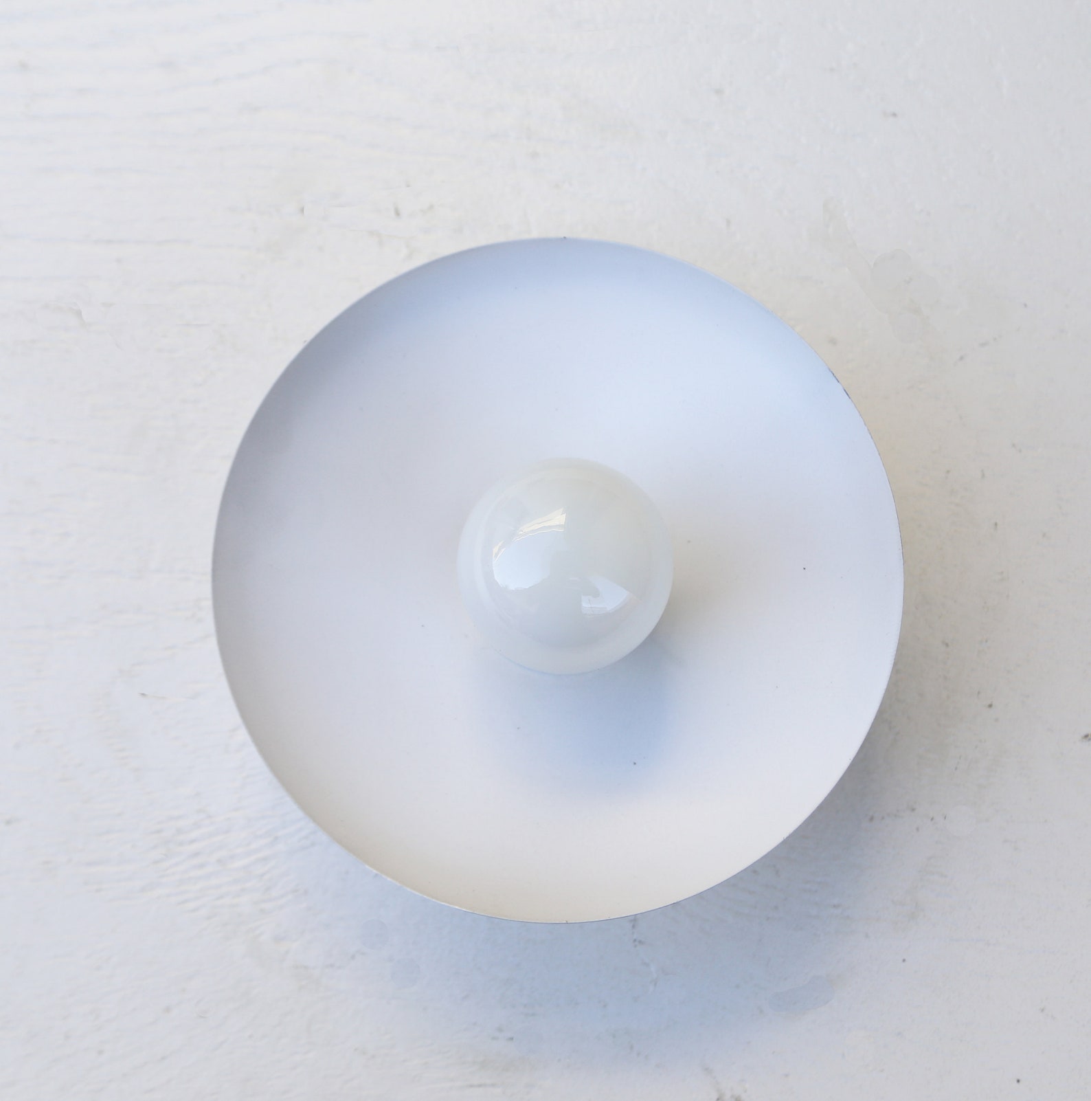 White Wall Sconce/ceiling Flush Mount Light Wall - Etsy