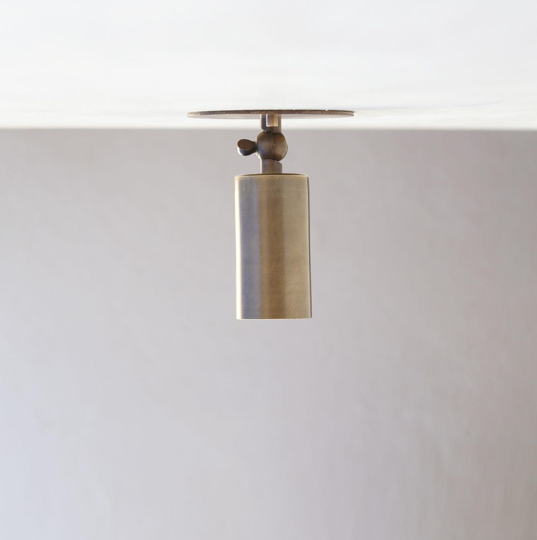 Adjustable Angle Ceiling Spot Light, Short Shade Ceiling Light, Small ...