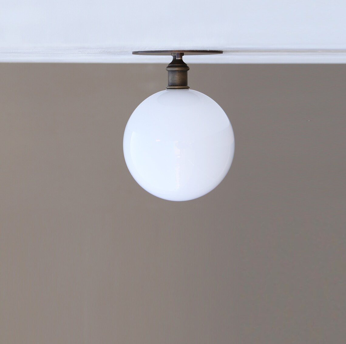 Ceiling Light/wall Sconce Light, Modern Ceiling Light, Glass Shade ...