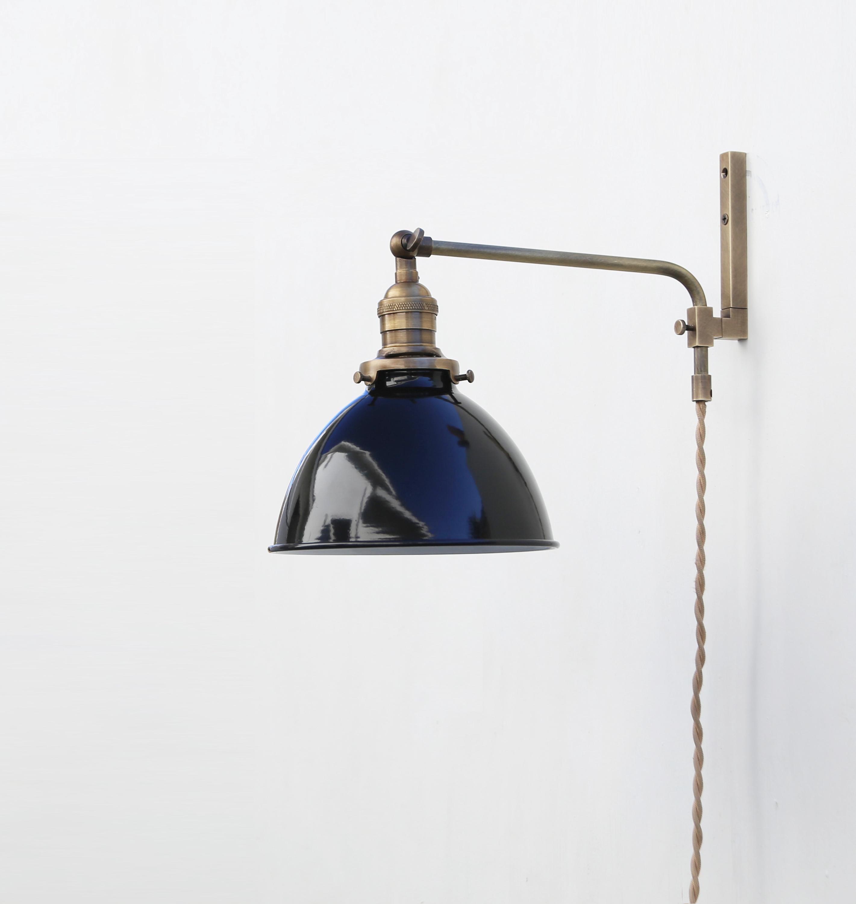 Plug-in Wall Sconce Light, Adjustable Plug-in Wall Sconce Light, Swing ...