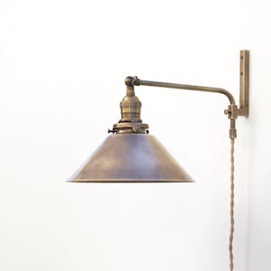 Plug-in Wall Sconce Light, Adjustable Plug-in Wall Sconce Light, Swing ...