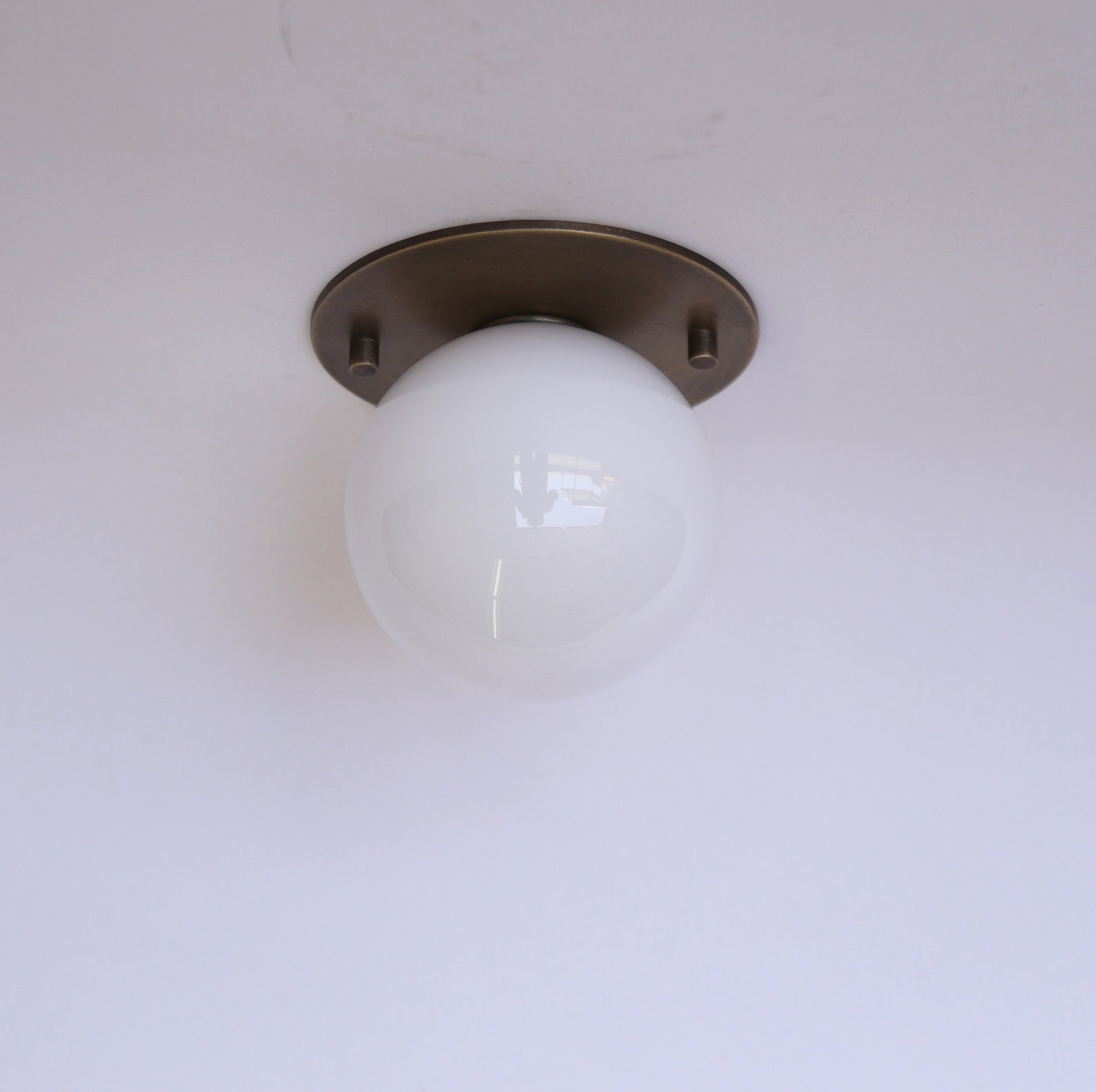 Wall Sconce/flush Mount Ceiling Light, Mid Century Wall Sconce/ceiling ...