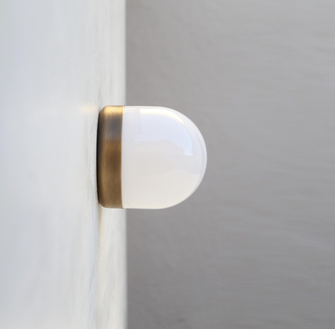 Wall Sconce/flush Mount Ceiling Light, Mid Century Wall Sconce/ceiling ...