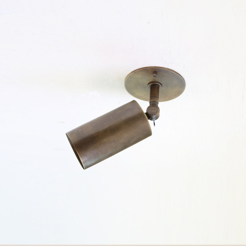 Brass Tube Wall Light - Etsy