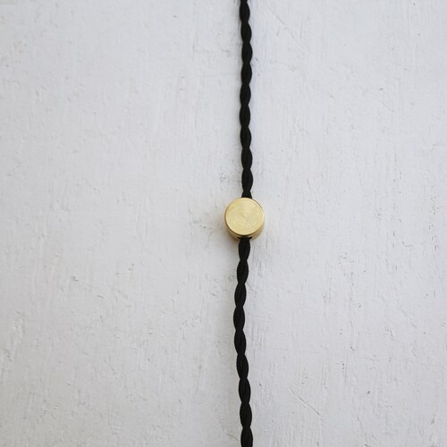 Wire by the Foot Cloth Lamp Wire Fabric Covered Cord Round and - Etsy