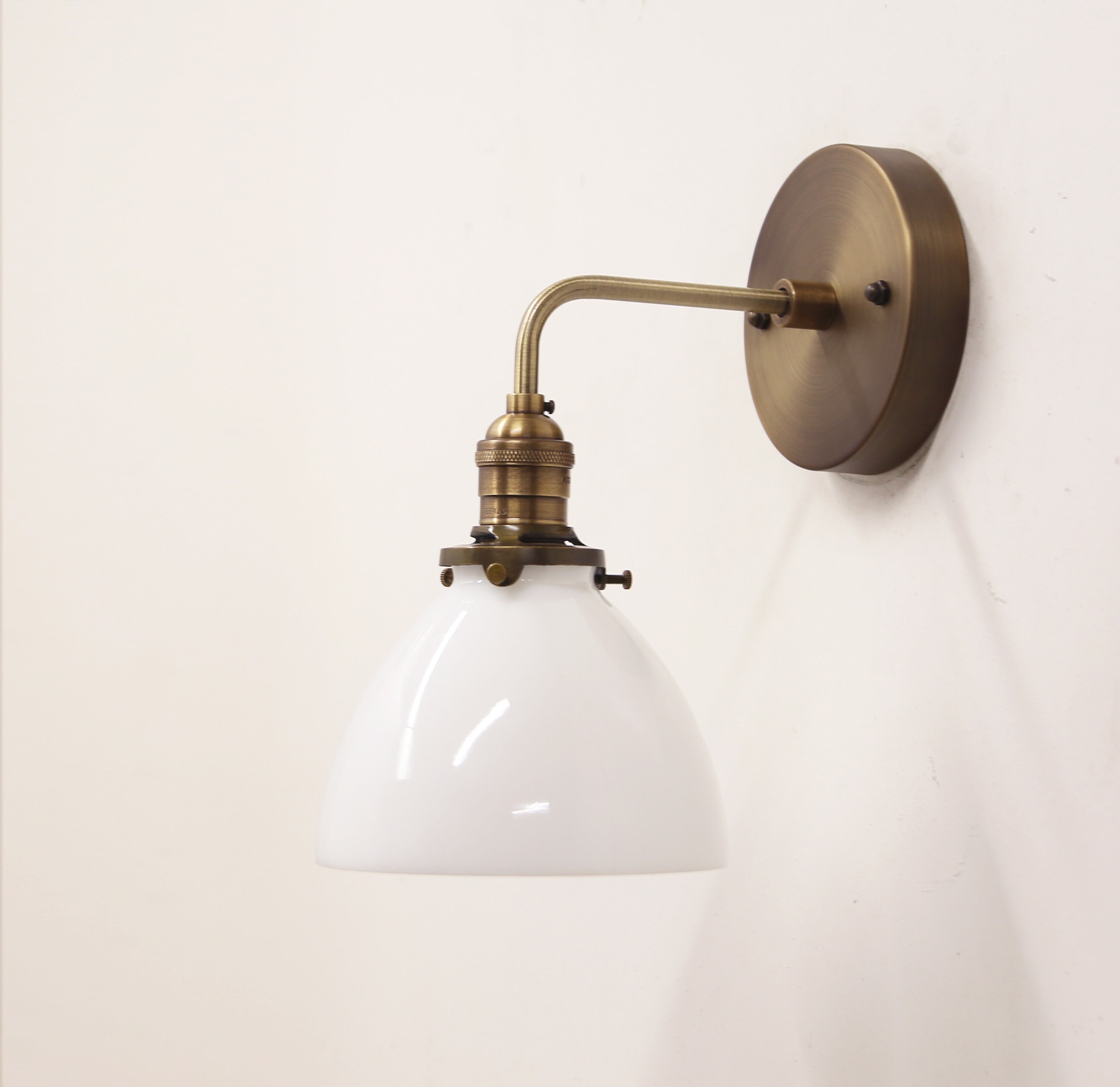 Industrial Style Wall Sconce Wall Sconce Light With Hand - Etsy