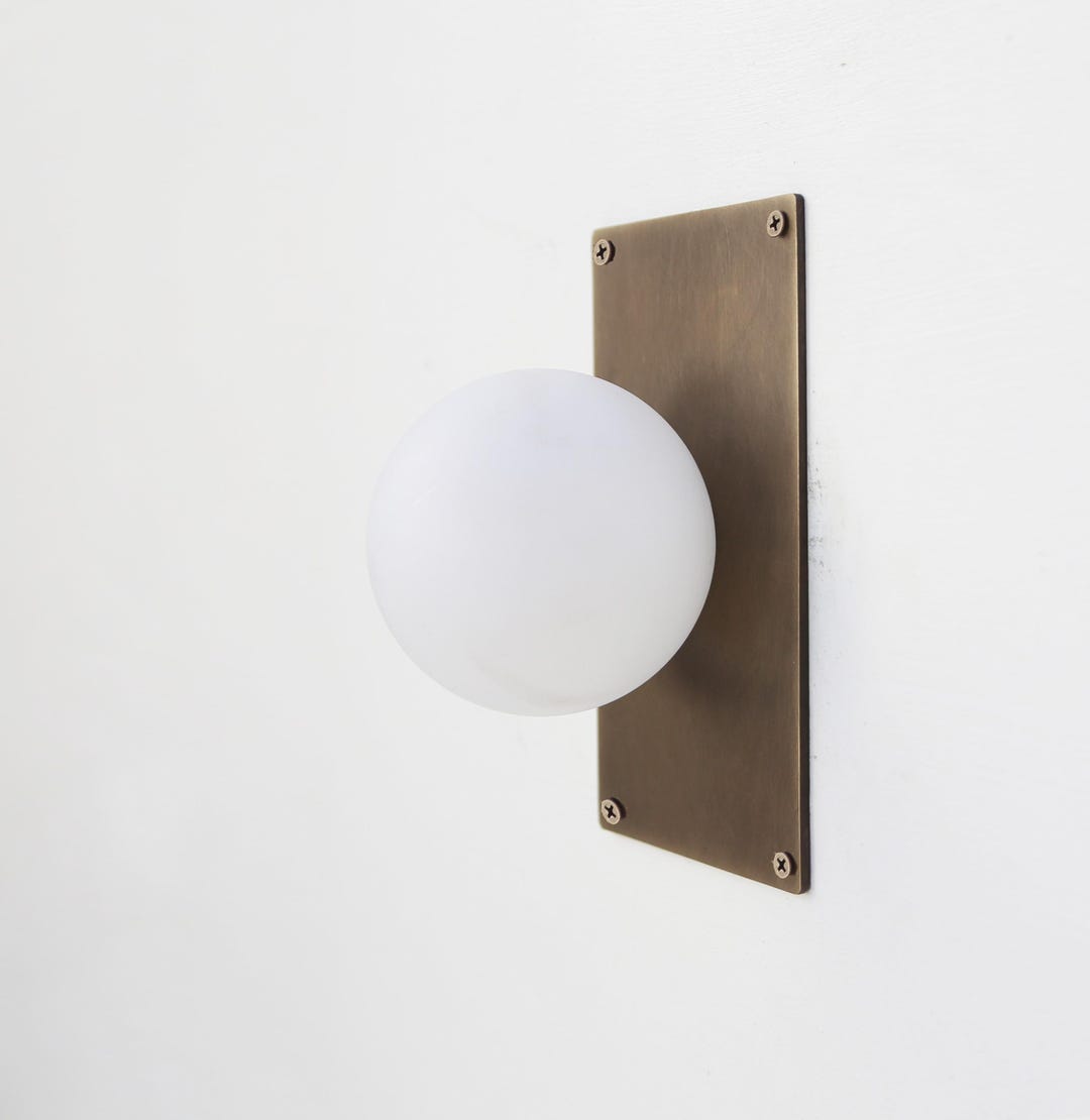 Wall Sconce/flush Mount Ceiling Light, Mid Century Wall Sconce/ceiling ...