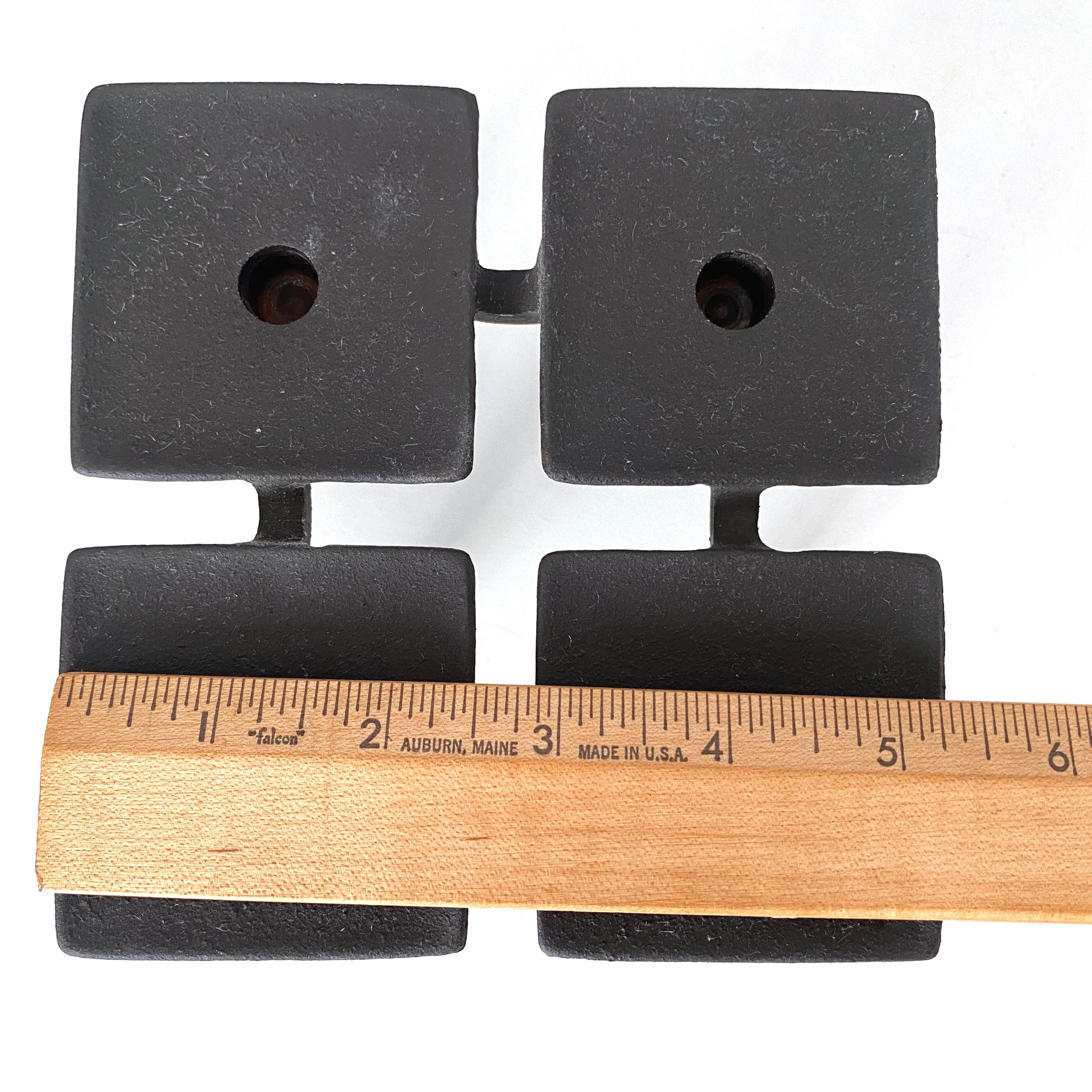 Dansk Vintage Cast Iron 4-square Candleholder Quistgaard Denmark - Etsy
