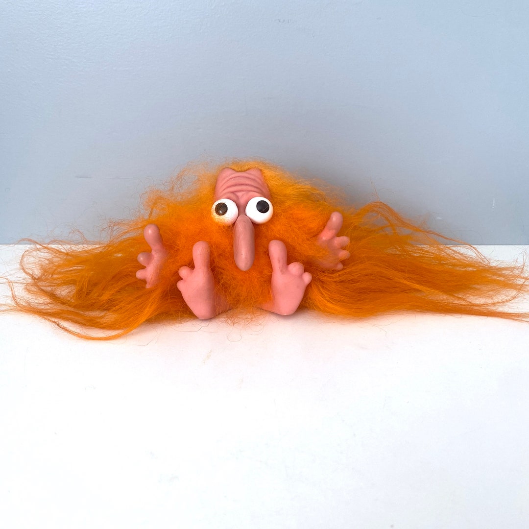 Guru Troll 1967 by Royal Designs of Florida RFD Clean Orange Hair - Etsy